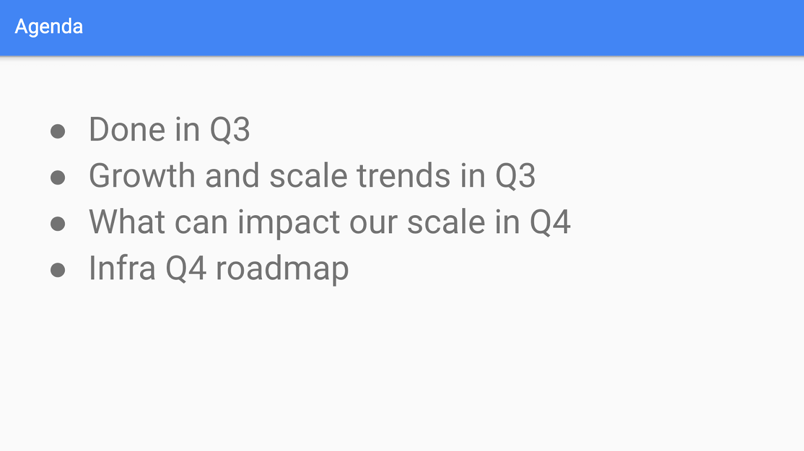 Infrastructure scale review - monday engineering